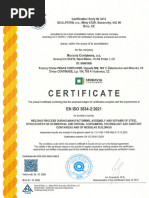 ISO Welding Standards Overview | PDF | Welding | Construction