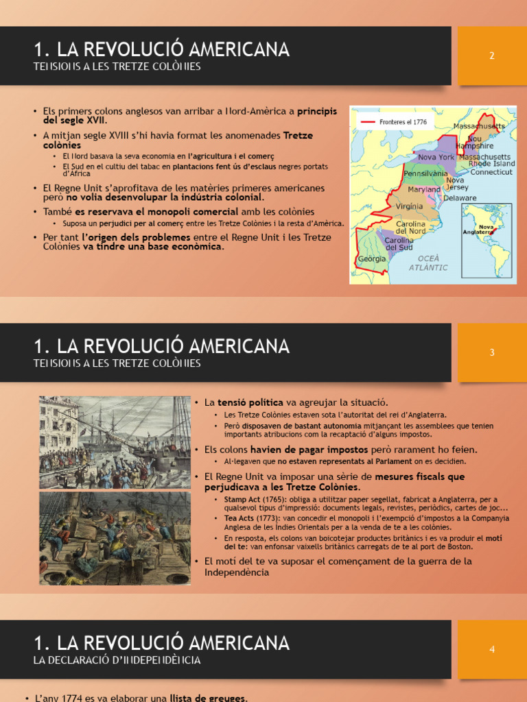 2.1. La Revolució Americana | PDF