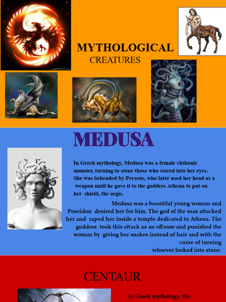 Mythological Creatures | PDF | Social Science | Classics