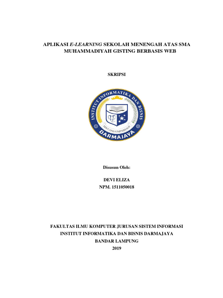 Skripsi Devi Gabungan | PDF