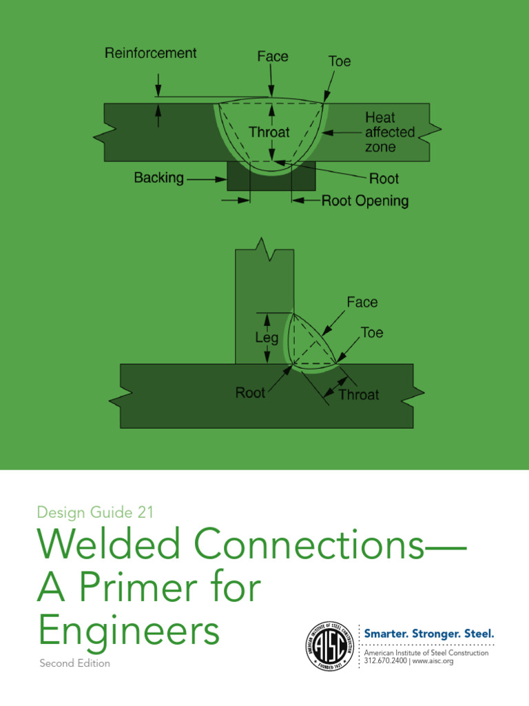 Steel Design Guide 21 - Welded Connections - A Primer For Engineers ...
