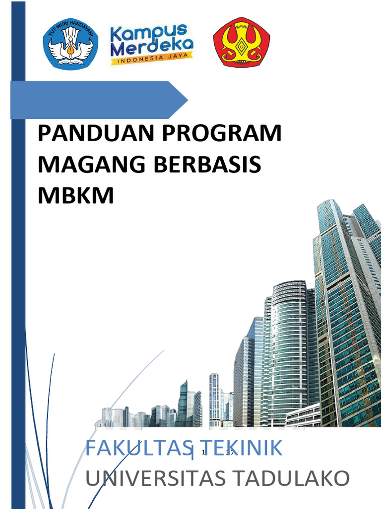 Buku Saku Panduan Magang Prodi S1 Teknik Sipil | PDF | Karier & Perkembangan | Bisnis