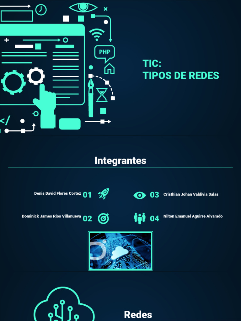TIC - Tipos de Redes | PDF | Red de computadoras | Voz sobre IP