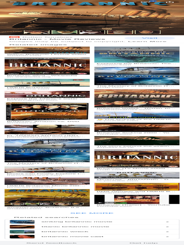 Britannic - Google Search | PDF