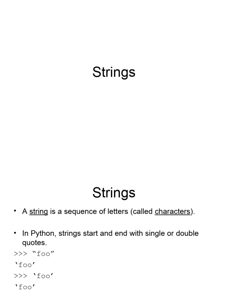 Strings Pdf String Computer Science Computer Science