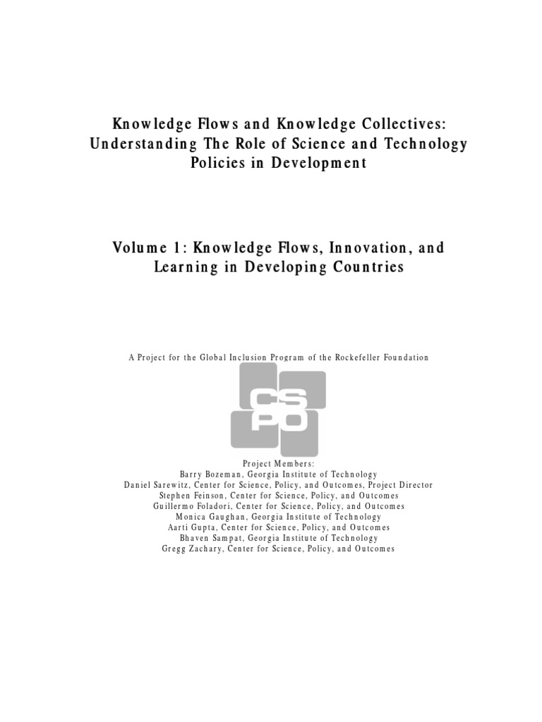 NIS Book | PDF | Innovation | Intellectual Property