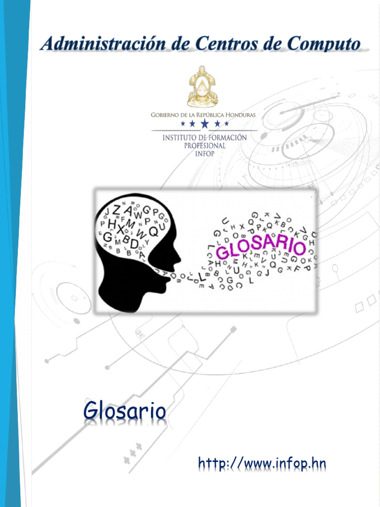 Glosario Infop Curso Administracion de Centros de Datos | PDF ... Glosario Infop Curso Administracion de Centros de Datos | PDF ...
