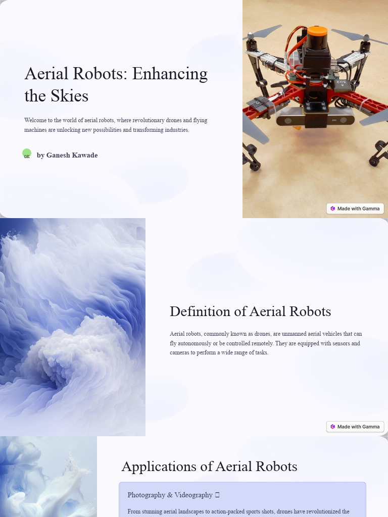 Aerial Robots Enhancing The Skies | PDF | Unmanned Aerial Vehicle ... Aerial Robots Enhancing The Skies | PDF | Unmanned Aerial Vehicle ...