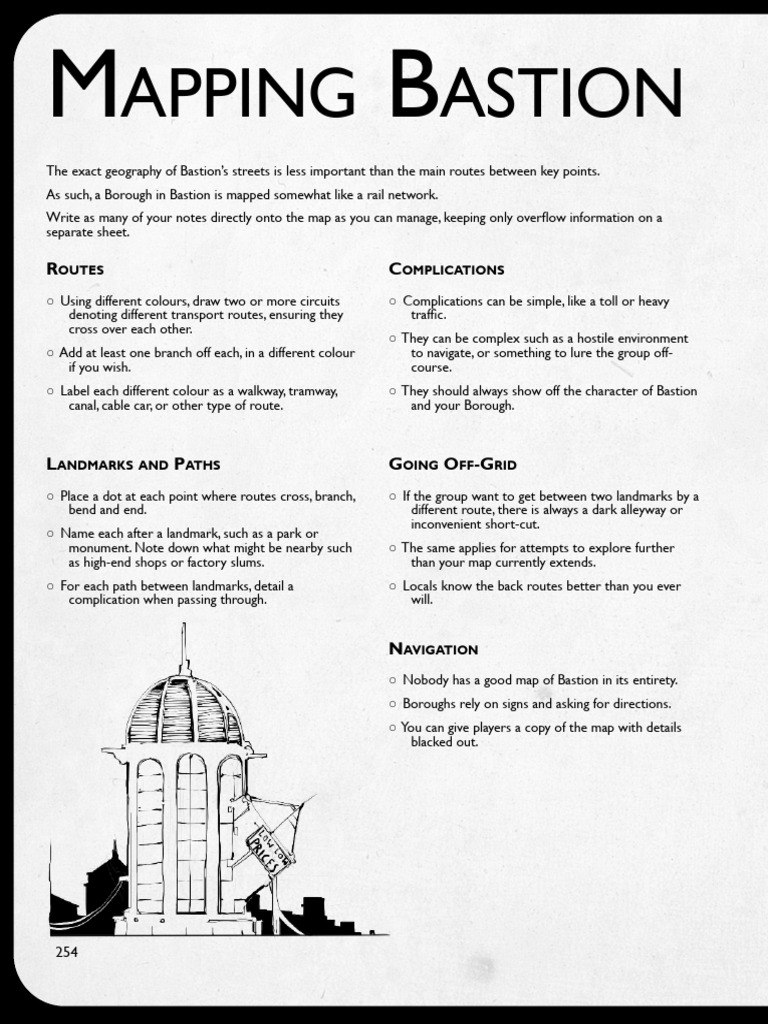 Bastion Mapping | PDF | Map