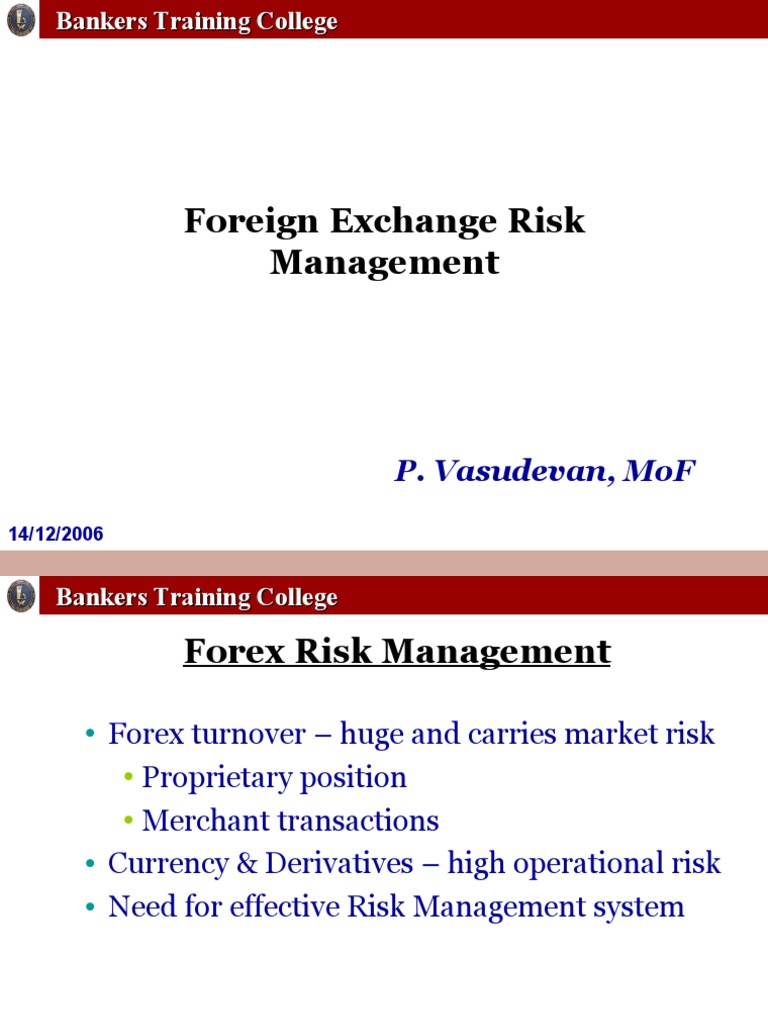 FX Risk Management | PDF | Foreign Exchange Market | Banks