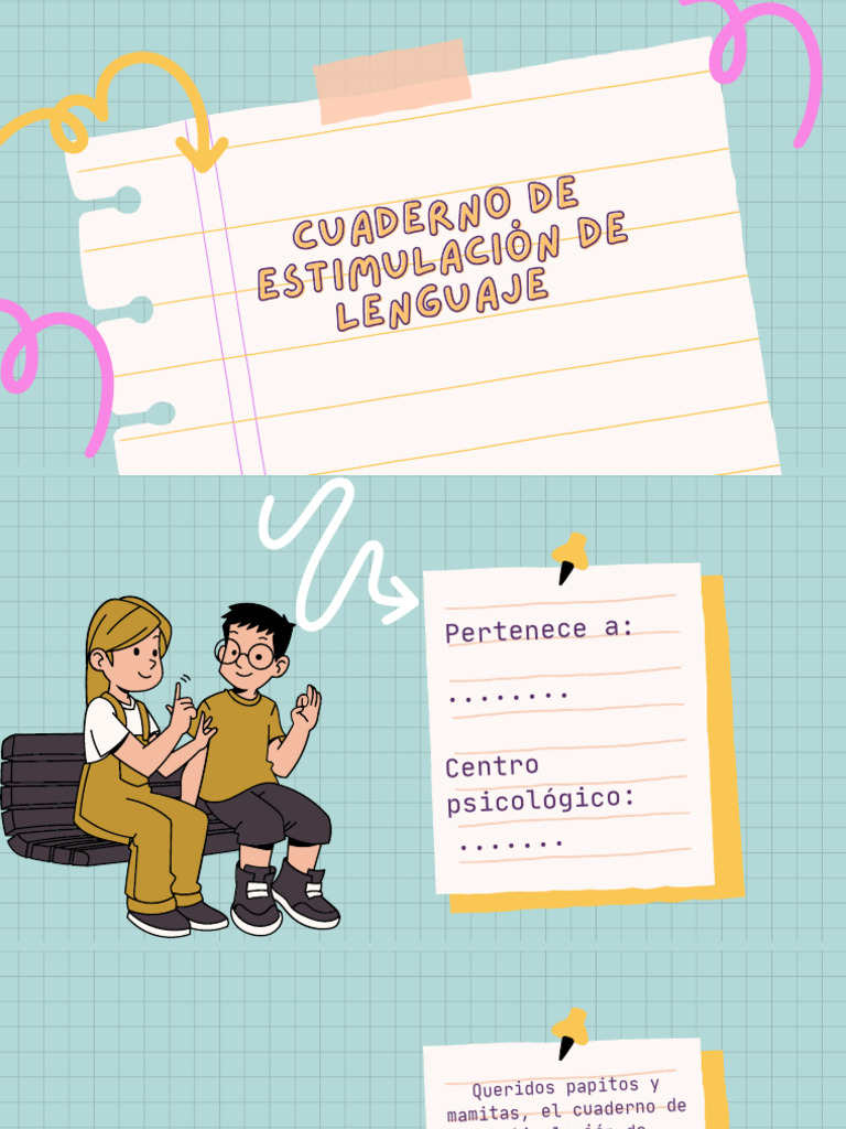 Cuaderno de Estimulación del Lenguaje | PDF