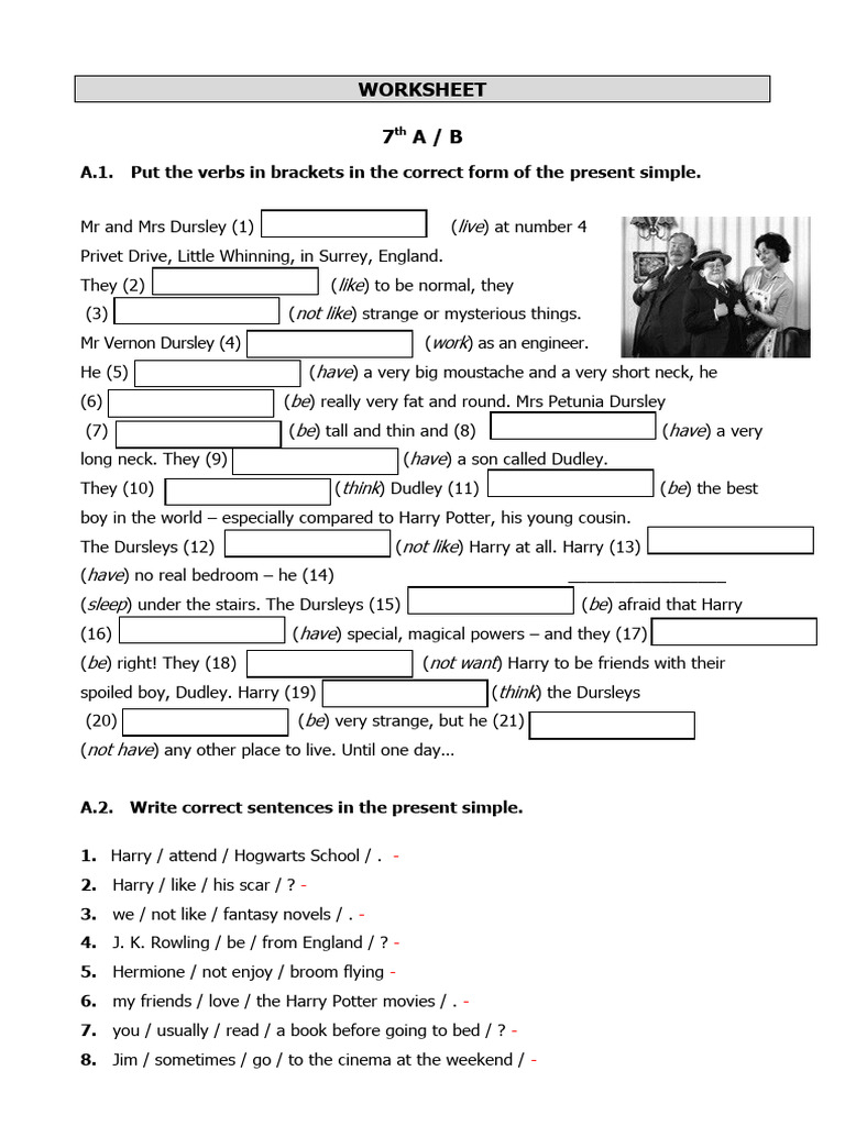 Present Simple - Frequency Adverbs - Prepositions of Time | PDF