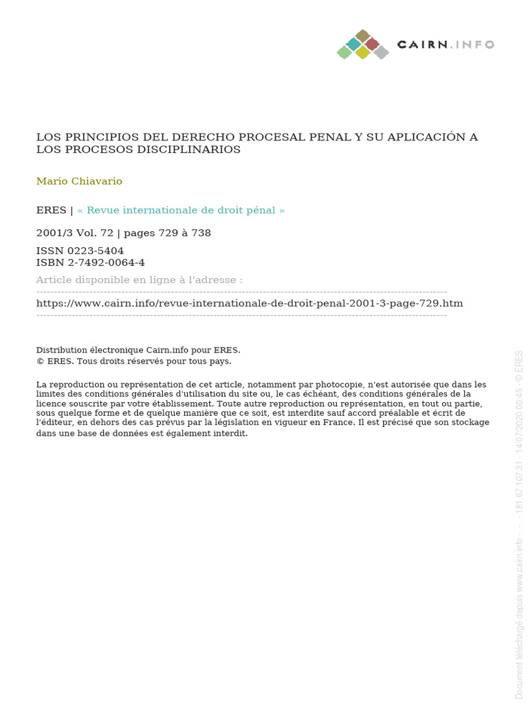 Material Complementario 3 | PDF | Derecho penal | Disciplinas