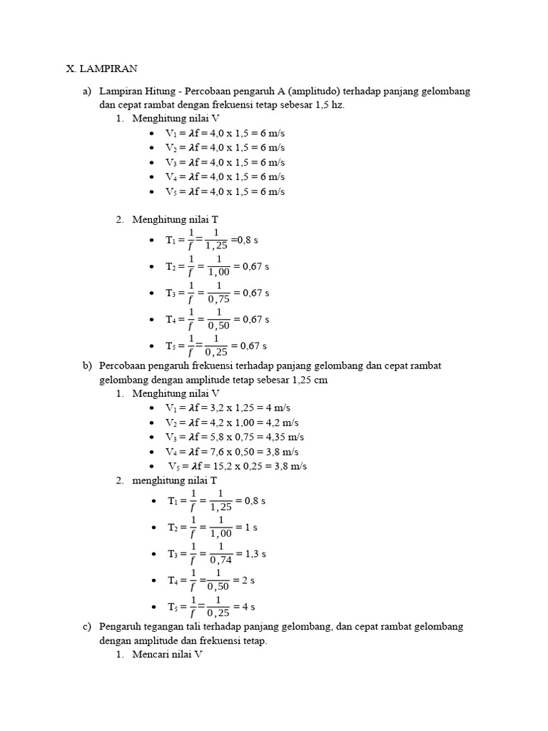 Physics Wave Experiment Results | PDF | Teaching Methods & Materials | Technology & Engineering