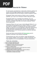 Checkbox (Checkbutton) en TCLTK (Tkinter) - Recursos Python | PDF