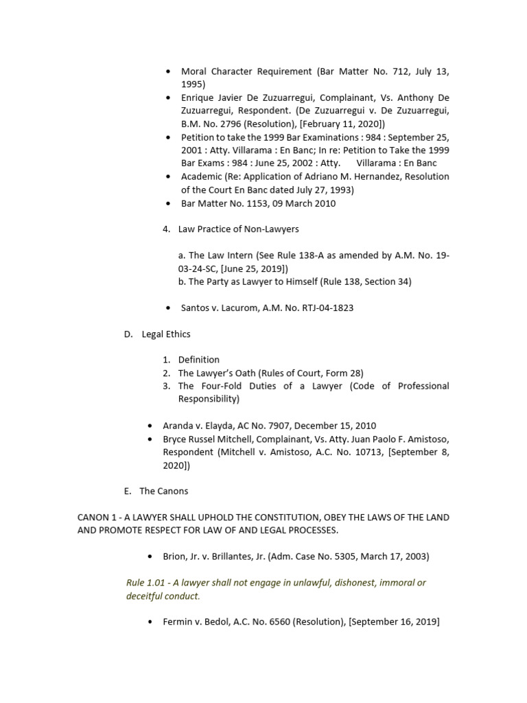 CPR Cases Part 1 | PDF | Lawyer | Practice Of Law