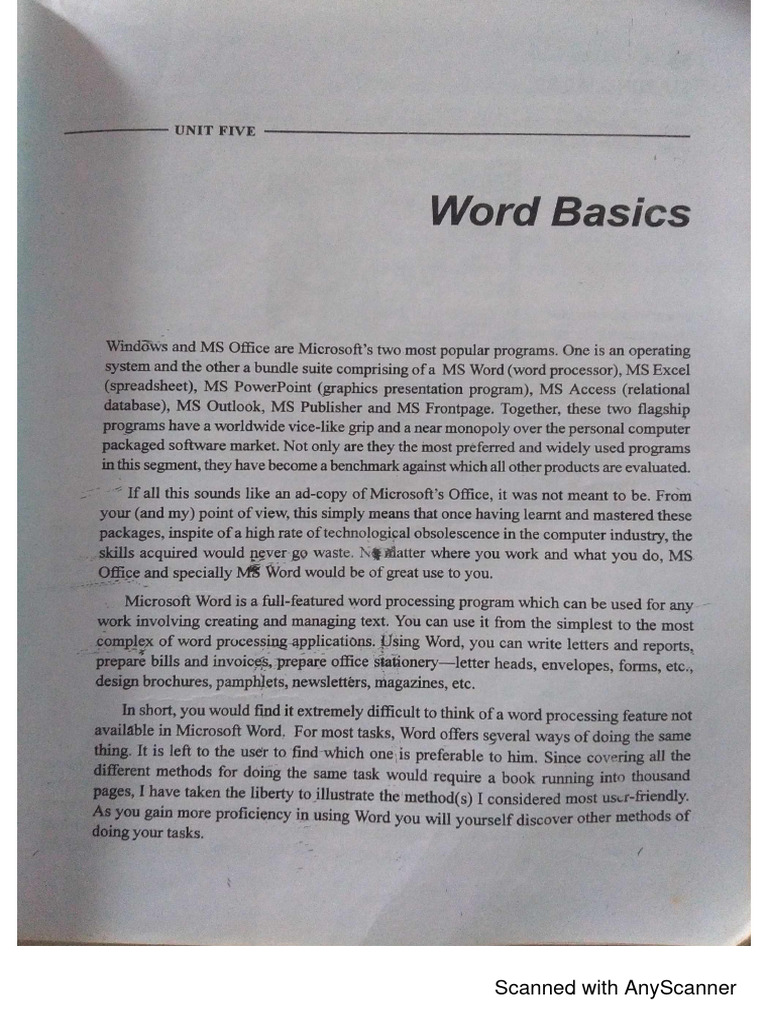 Unit-1 BAS 1 | PDF