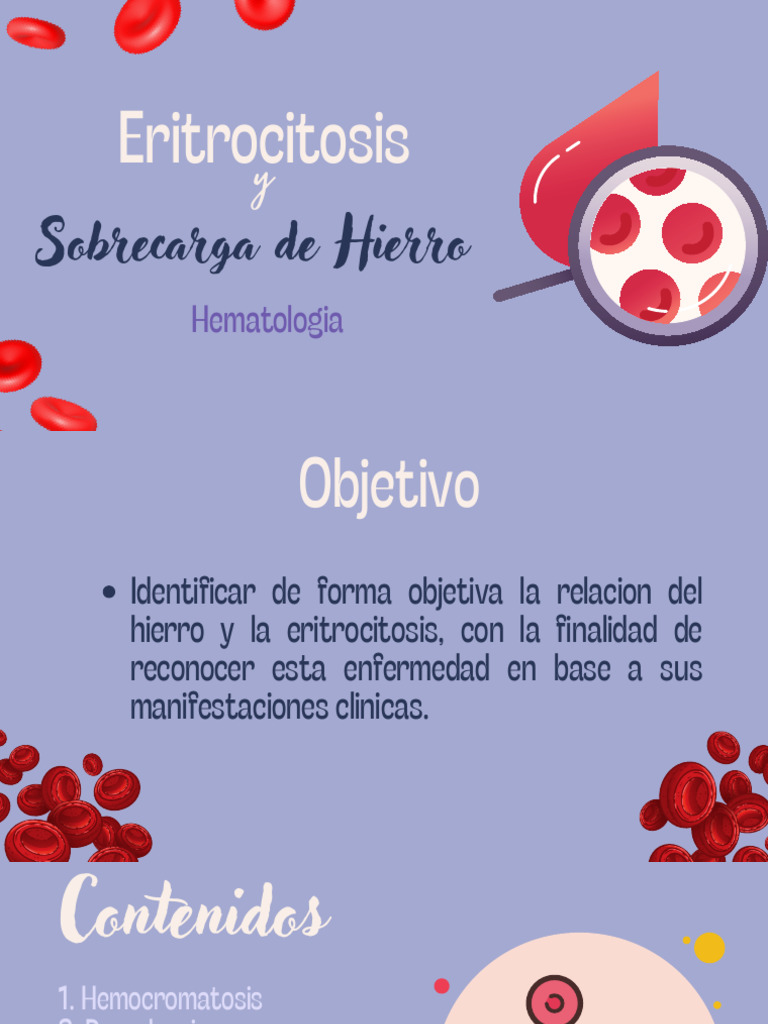 Eritrocitosis | PDF | Medicina CLINICA | Especialidades Medicas