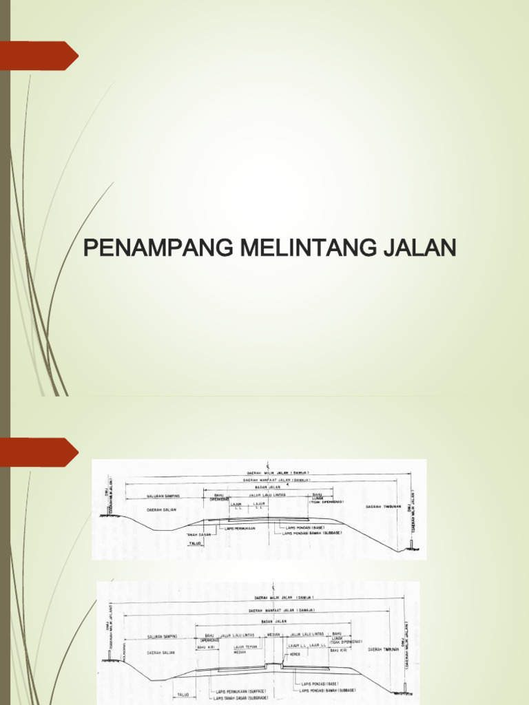 2 Penampang Melintang Jalan | PDF