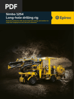 Simba E70s | PDF | Drill | Drilling