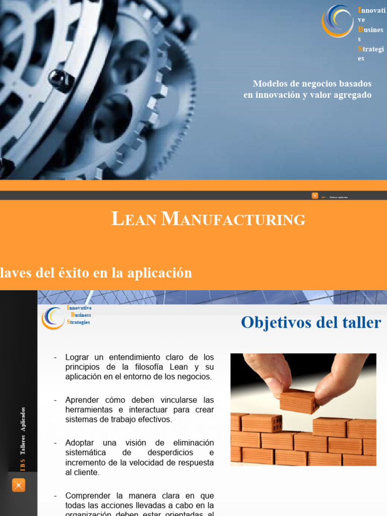 01 Ibs - Lean Introducción | PDF | Lean Manufacturing | Producción y fabricación