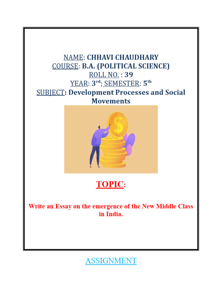 Middle Class | PDF | Economic Growth | Middle Class