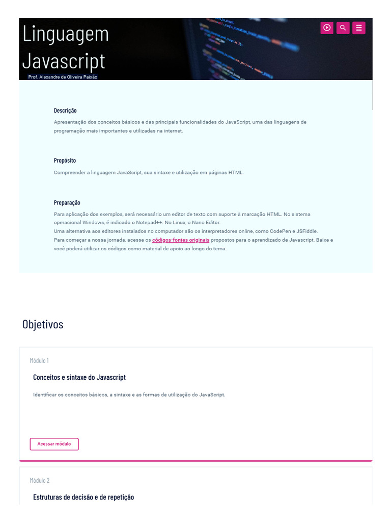 Tema 4 - Linguagem Javascript | PDF | Script Java | Modelo de Documento por Objetos (DOM)