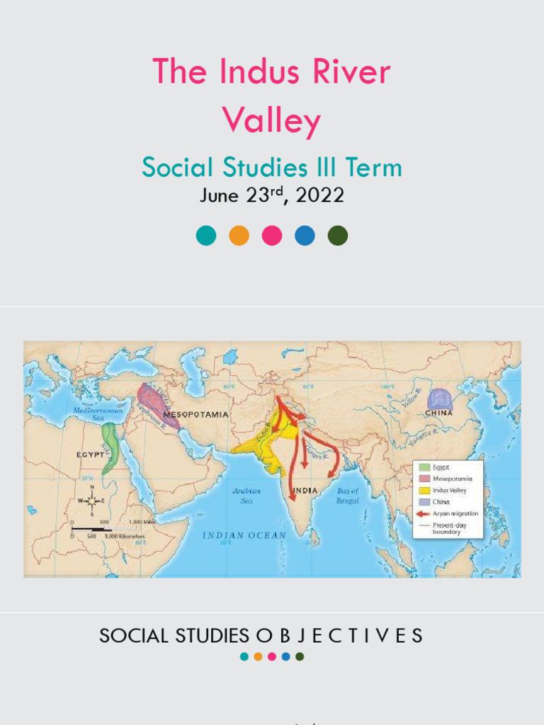6th Grade Social Studies Lesson 2 The Indus River Valley June 24th 2022 ...