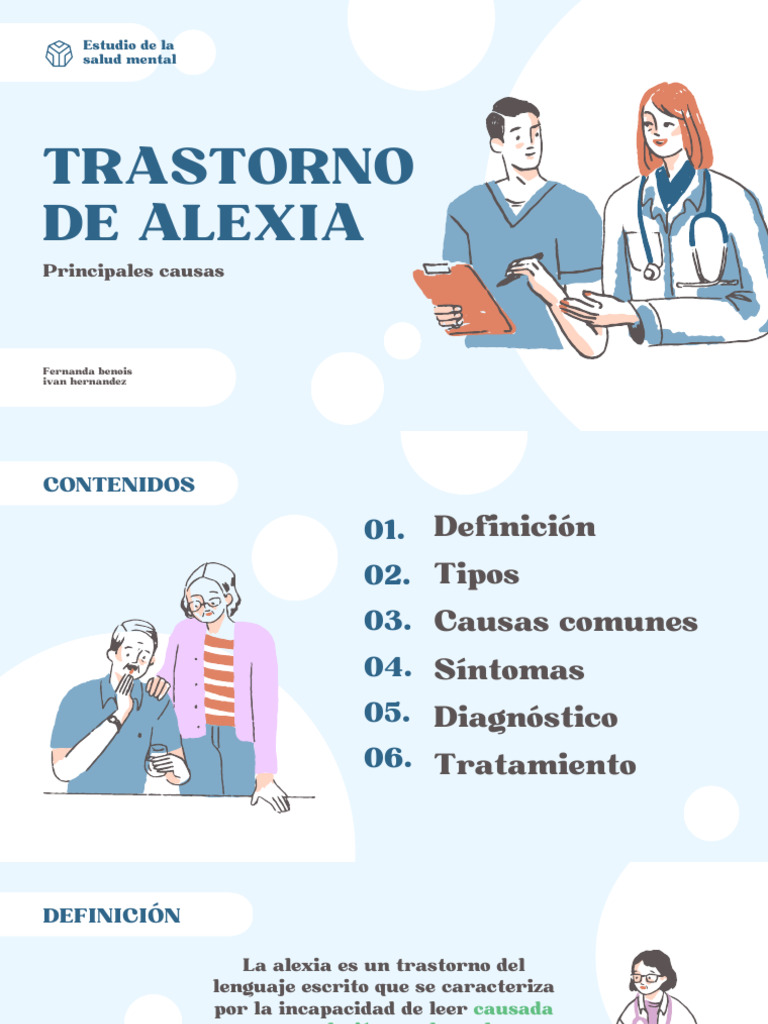 Alexia | PDF | Trastorno mental | Cerebro