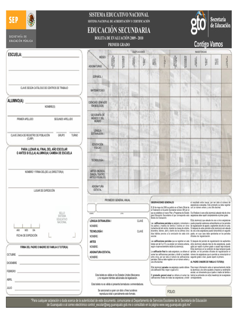 Bolsec 1 Gto 0910 | PDF