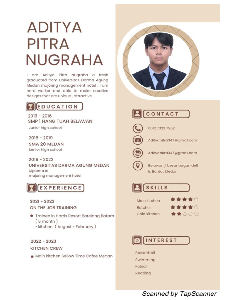 CV Aditya | PDF