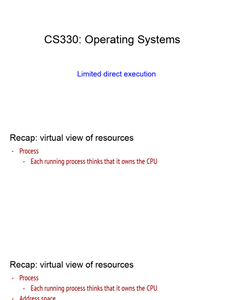 Multiplexing Overview | PDF | Process (Computing) | Operating System