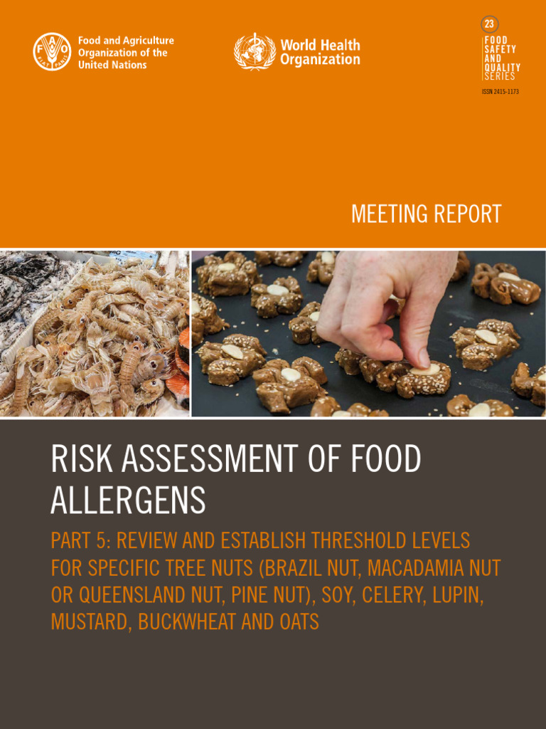 Risk Assessment of Food Allergens | PDF | Nut (Fruit) | Food Allergy