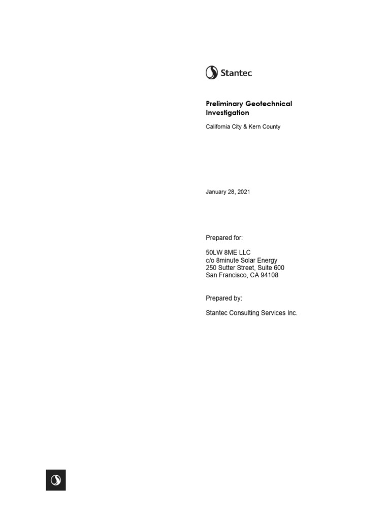 1.5.2.5.3.3 Bellefield Final Prelim Geotech Report | PDF | Geotechnical ...