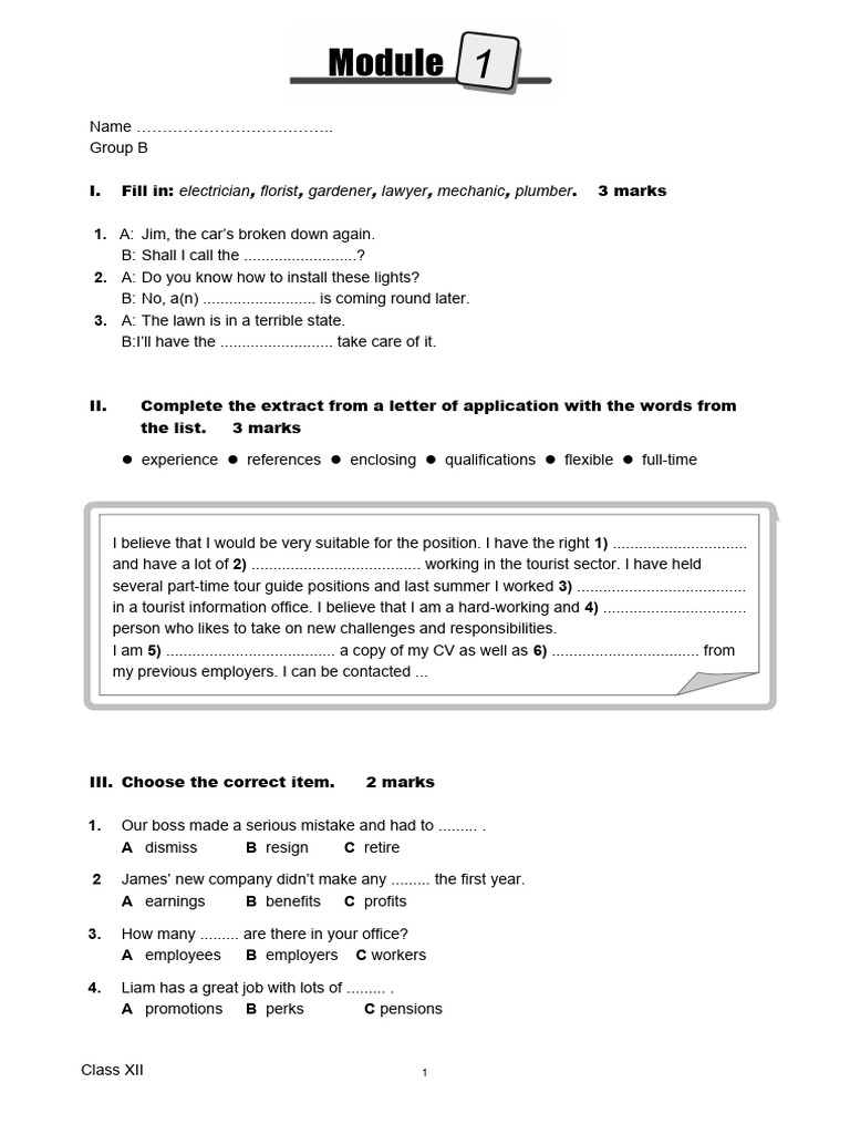 01 OnScreen B2plus Module 1 - B | PDF | Ice | Truck Driver