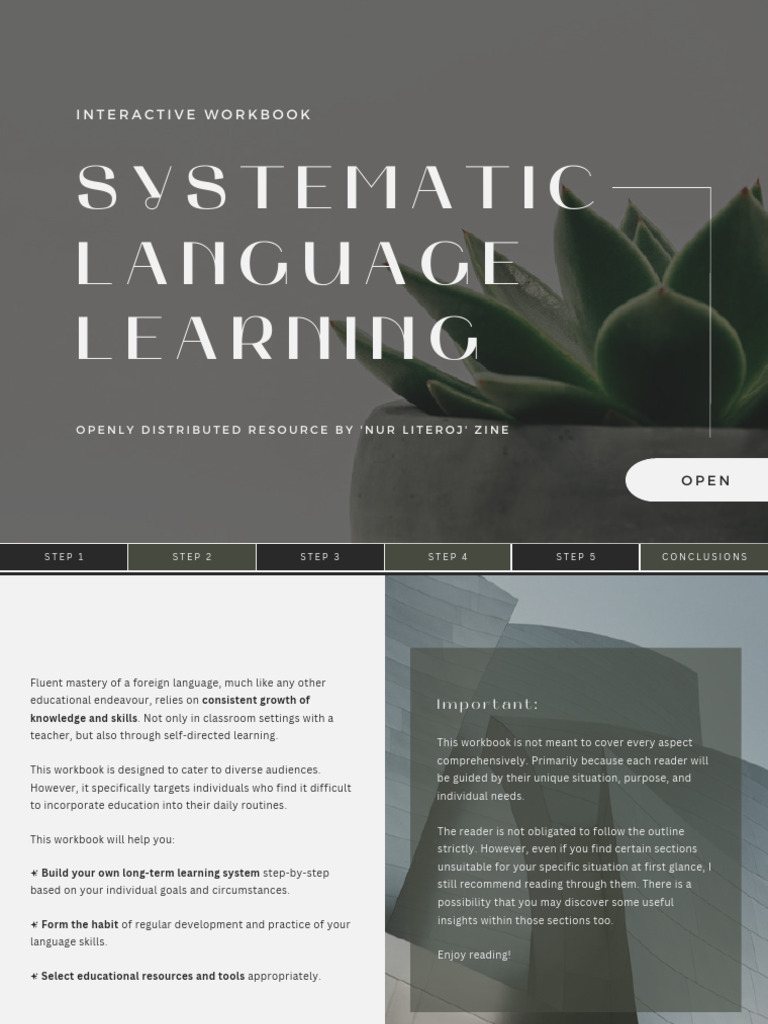 Systematic Language Learning | PDF | Learning | Motivation