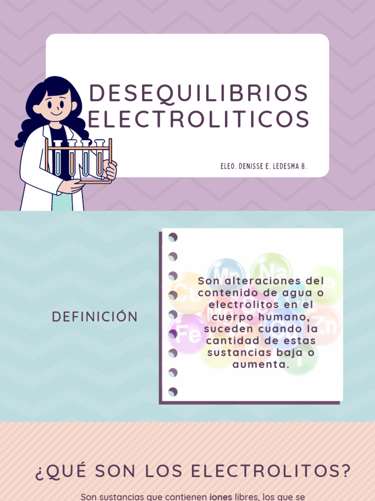 Trastornos Electroliticos - SI - Compressed | PDF | Potasio | Química