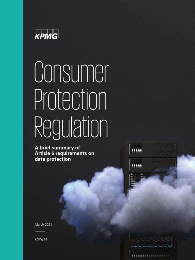 UAE Consumer Protection Regulation | PDF | Privacy | Information Security