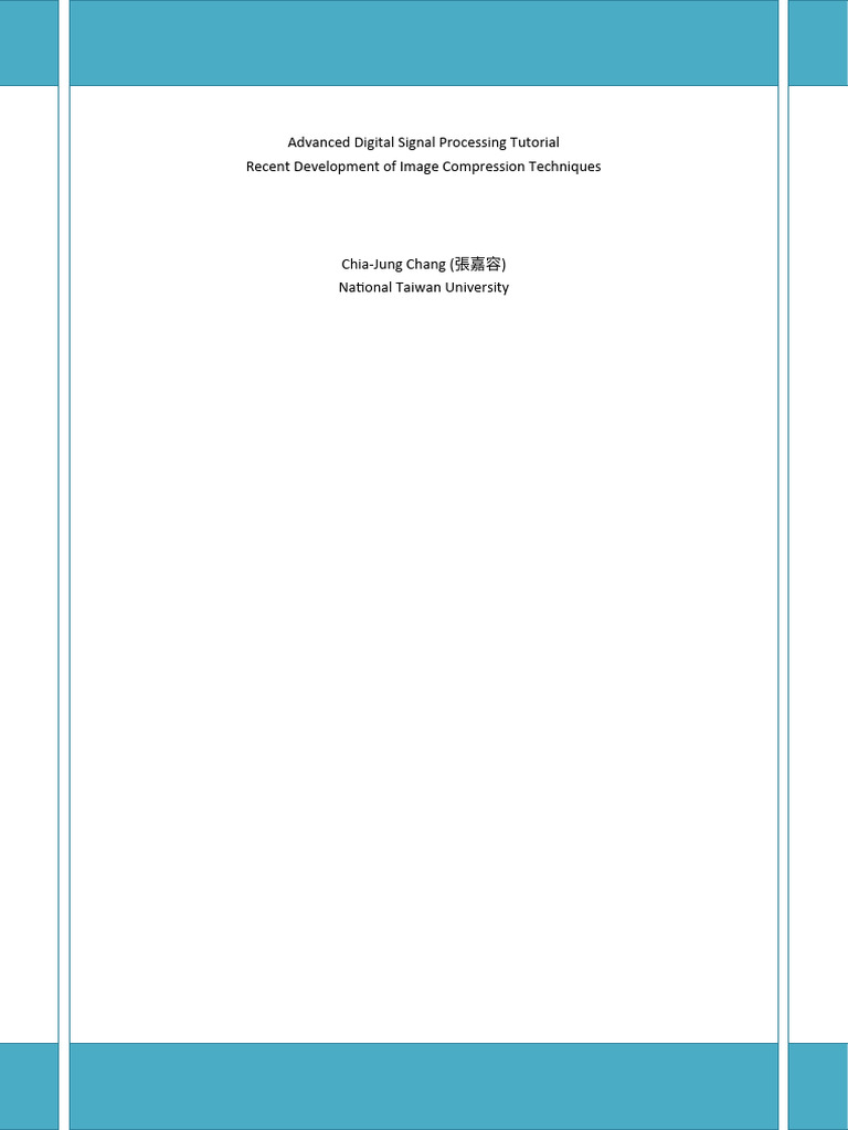 Image Compression Techniques Overview | PDF | Data Compression | Discrete Fourier Transform