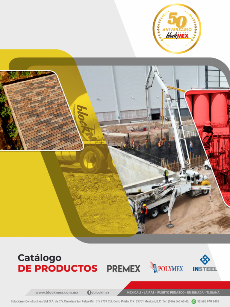 Catalogo Blockmex 50ANN | PDF