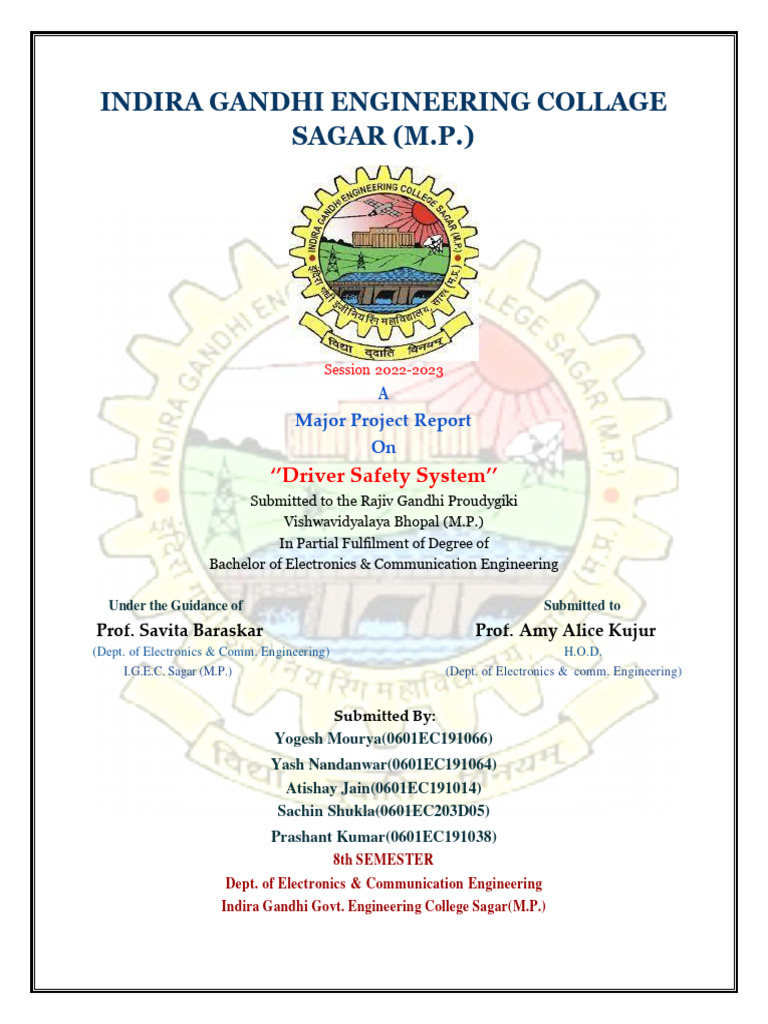 Major - Project File | PDF | Relay | Arduino