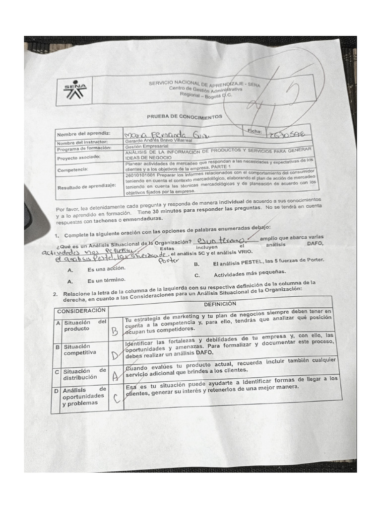 Evaluacion Mafe | PDF