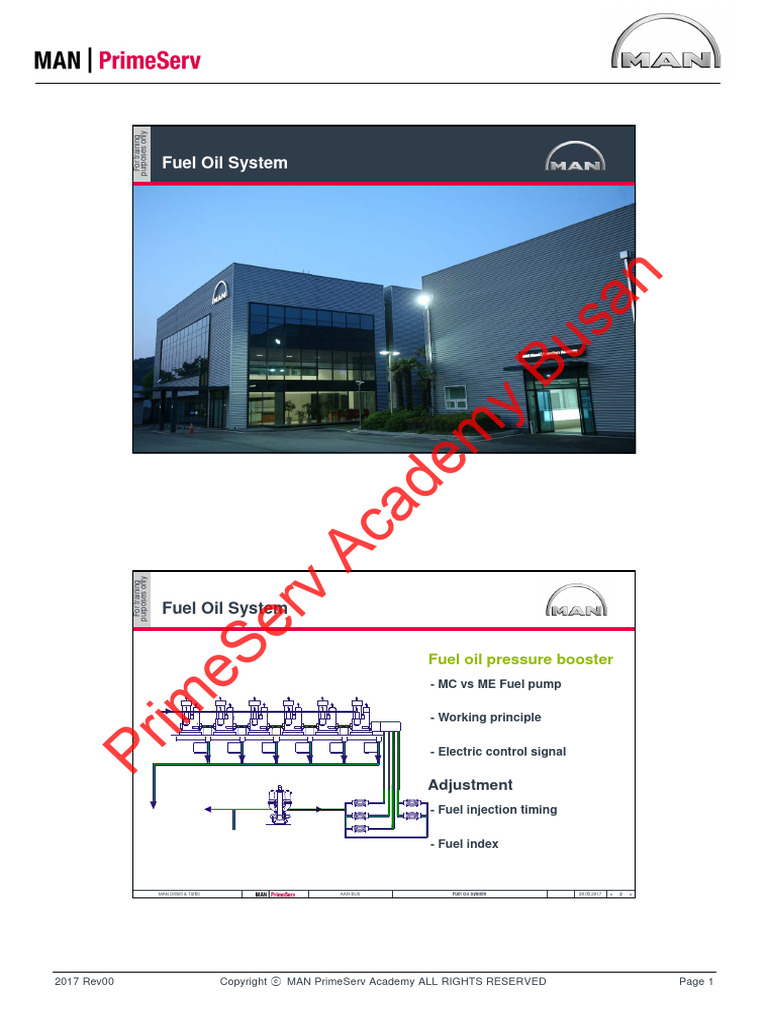 Fuel Oil System (Maj 2015) | PDF | Diesel Engine | Turbocharger