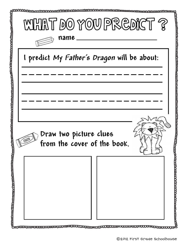 My Father's Dragon Worksheets | PDF