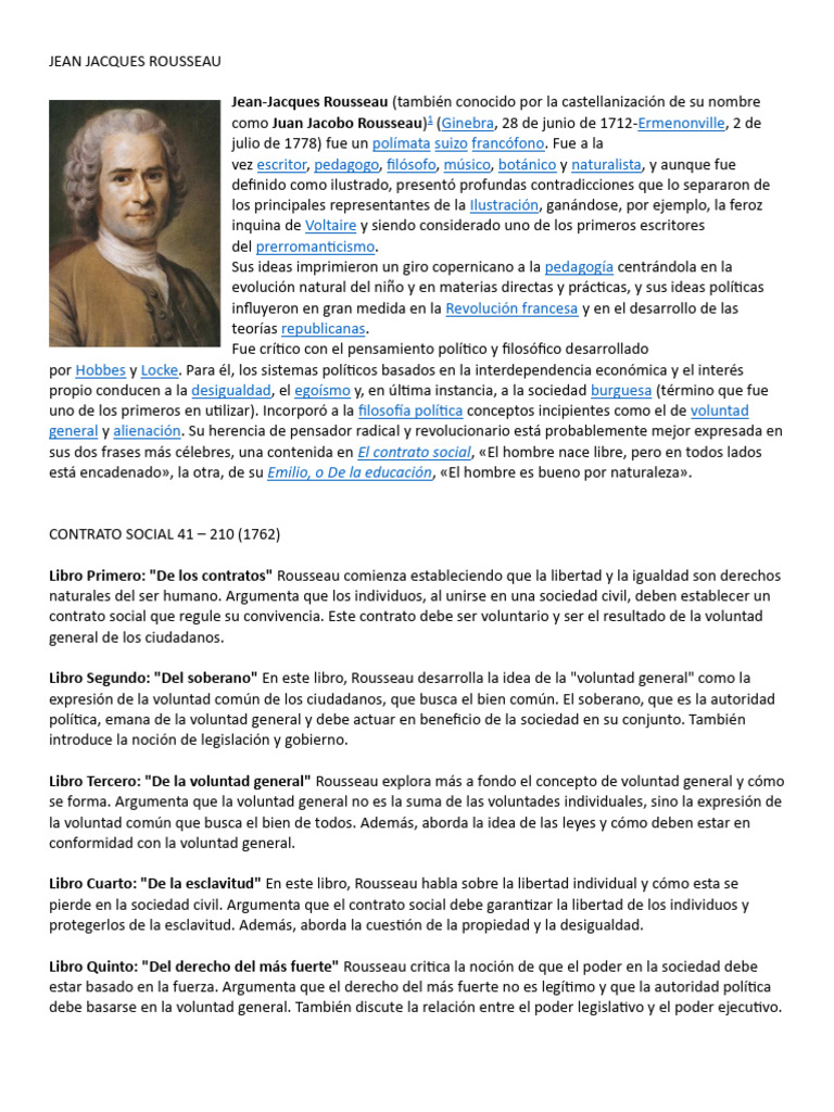 Pruebaglobal | PDF | John Locke | Jean-Jacques Rousseau