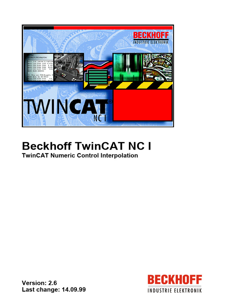 TwinCAT NC Interpolation e | PDF | Computer Program | Programming TwinCAT NC Interpolation e | PDF | Computer Program | Programming