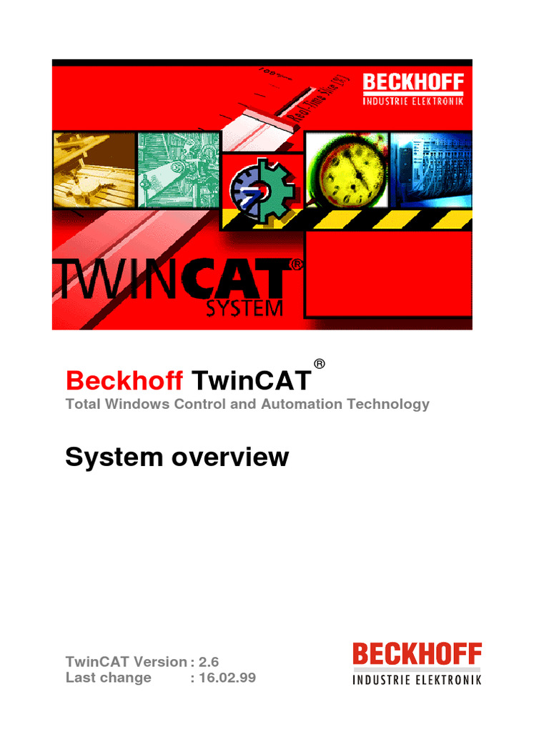 TwinCAT System Overview | PDF | Programmable Logic Controller | Microsoft Windows