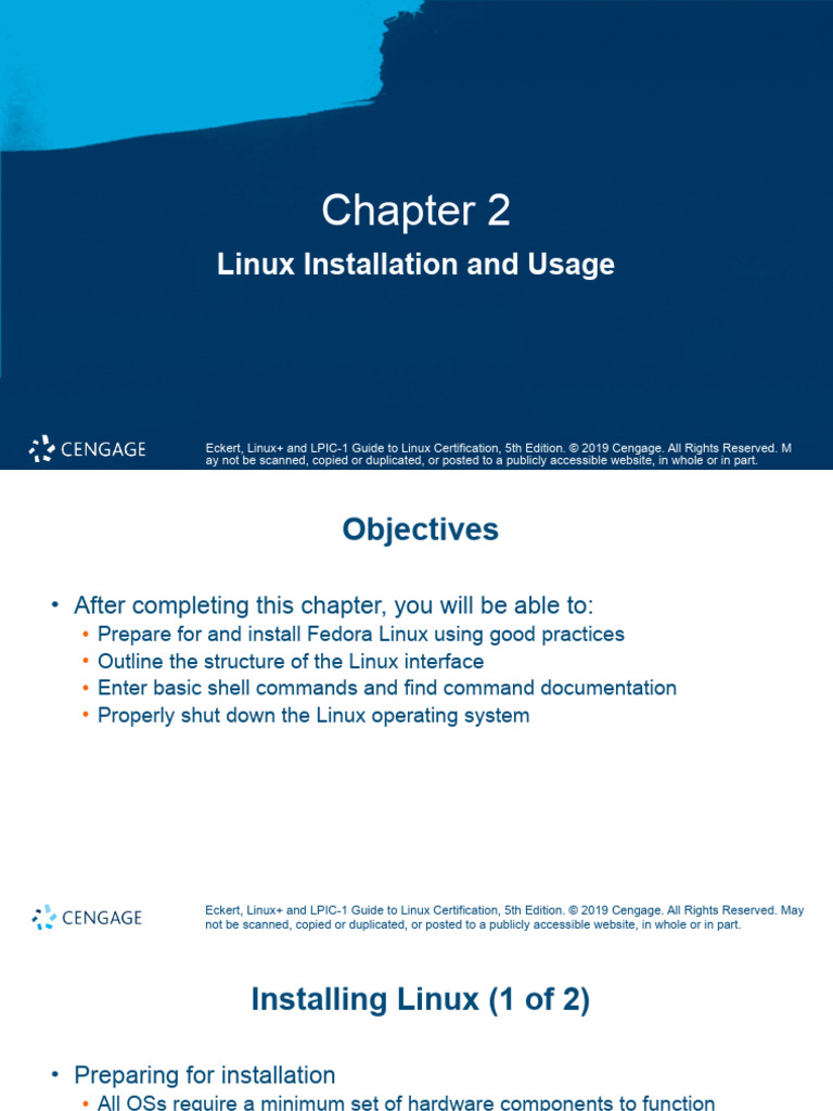 Eckert5e ch02 | PDF | Shell (Computing) | File System