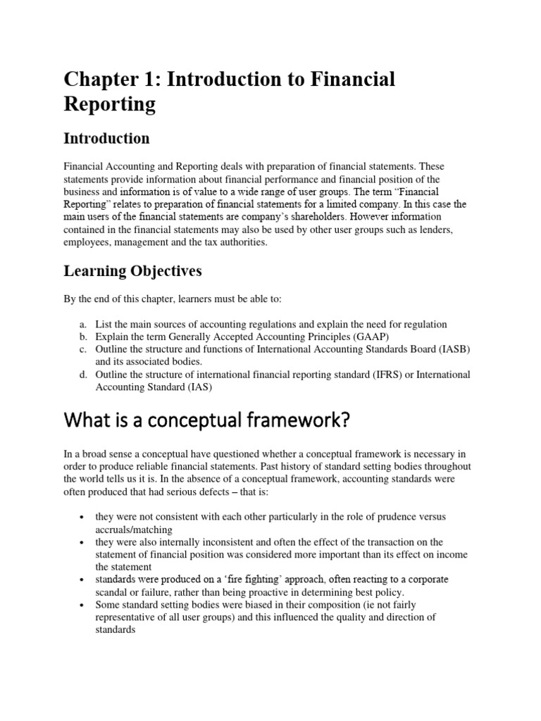 Chapter 1 Conceptual Framework | PDF | International Financial ... Chapter 1 Conceptual Framework | PDF | International Financial ...
