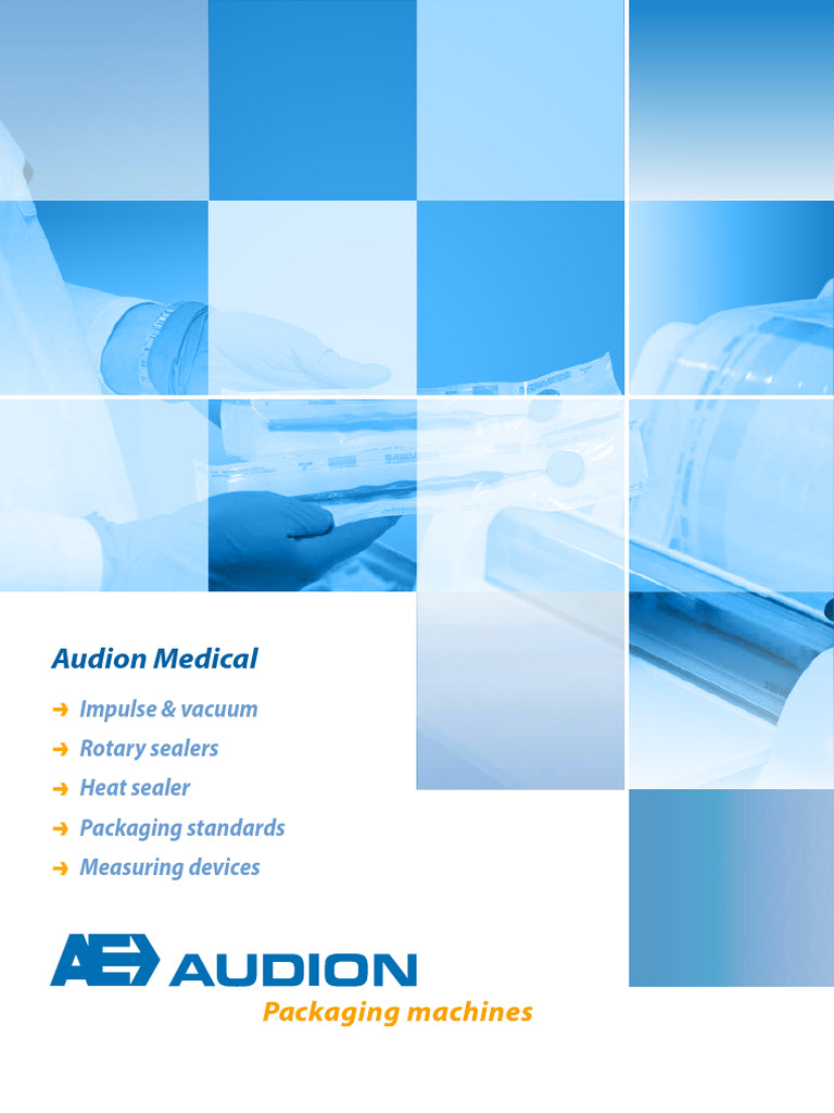 Audion Medical Sealer | PDF | Calibration | Packaging And Labeling